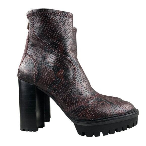Vince Camuto | Shoes | Vince Camuto Womens Size 8m Erettie Brown Black ...